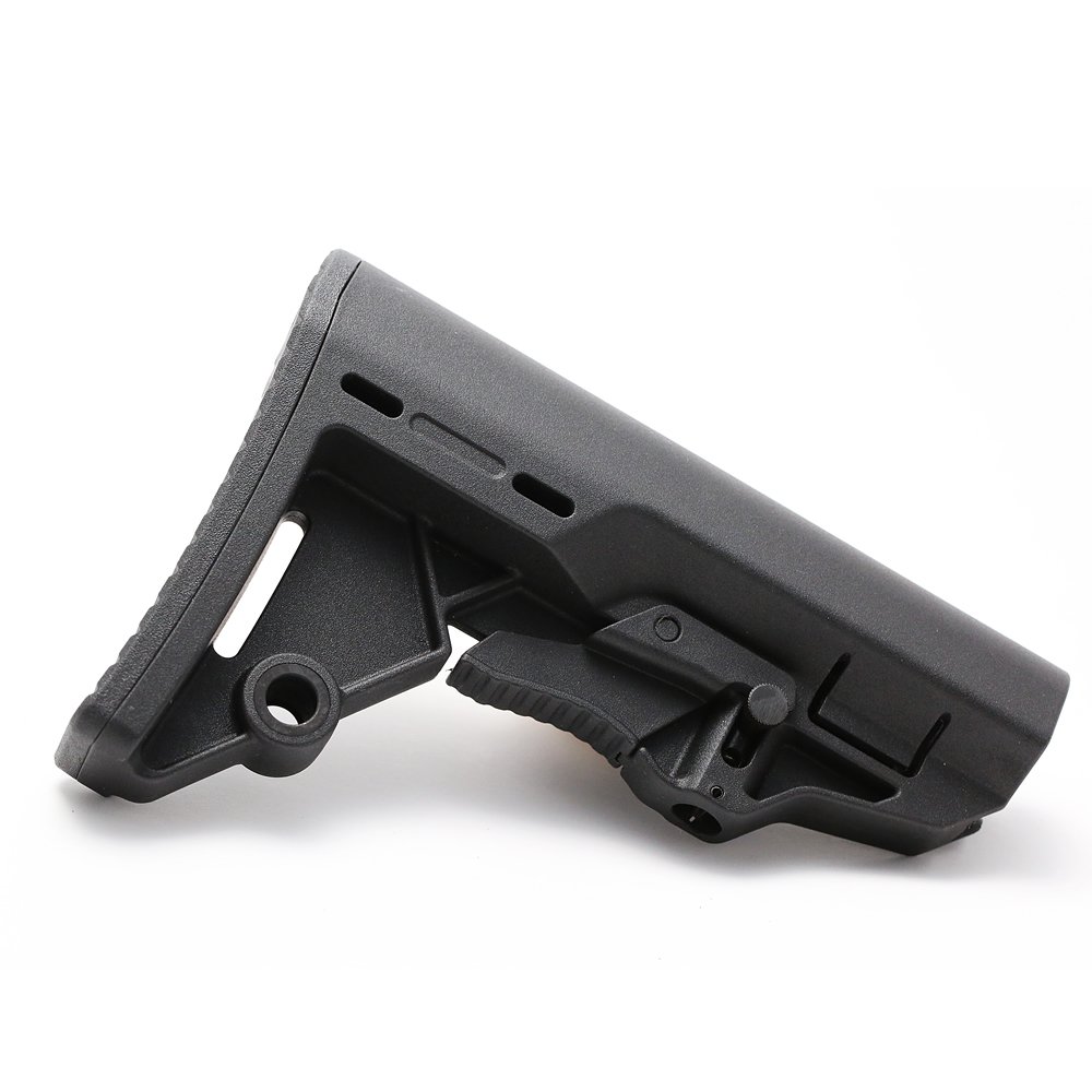 BWA-1 V.1 AR15 Black Telescopic Stock - Mil Spec